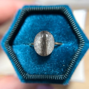 Hair Keepsake Ring Pet Hair Ring Lock of Hair Keepsake Hair Memorial ...