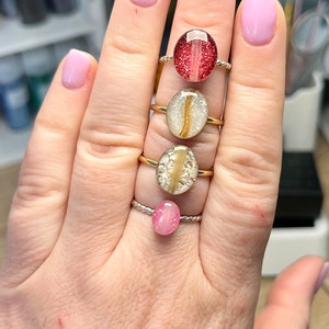 Hair Keepsake Ring Pet Hair Ring Lock of Hair Keepsake Hair Memorial ...