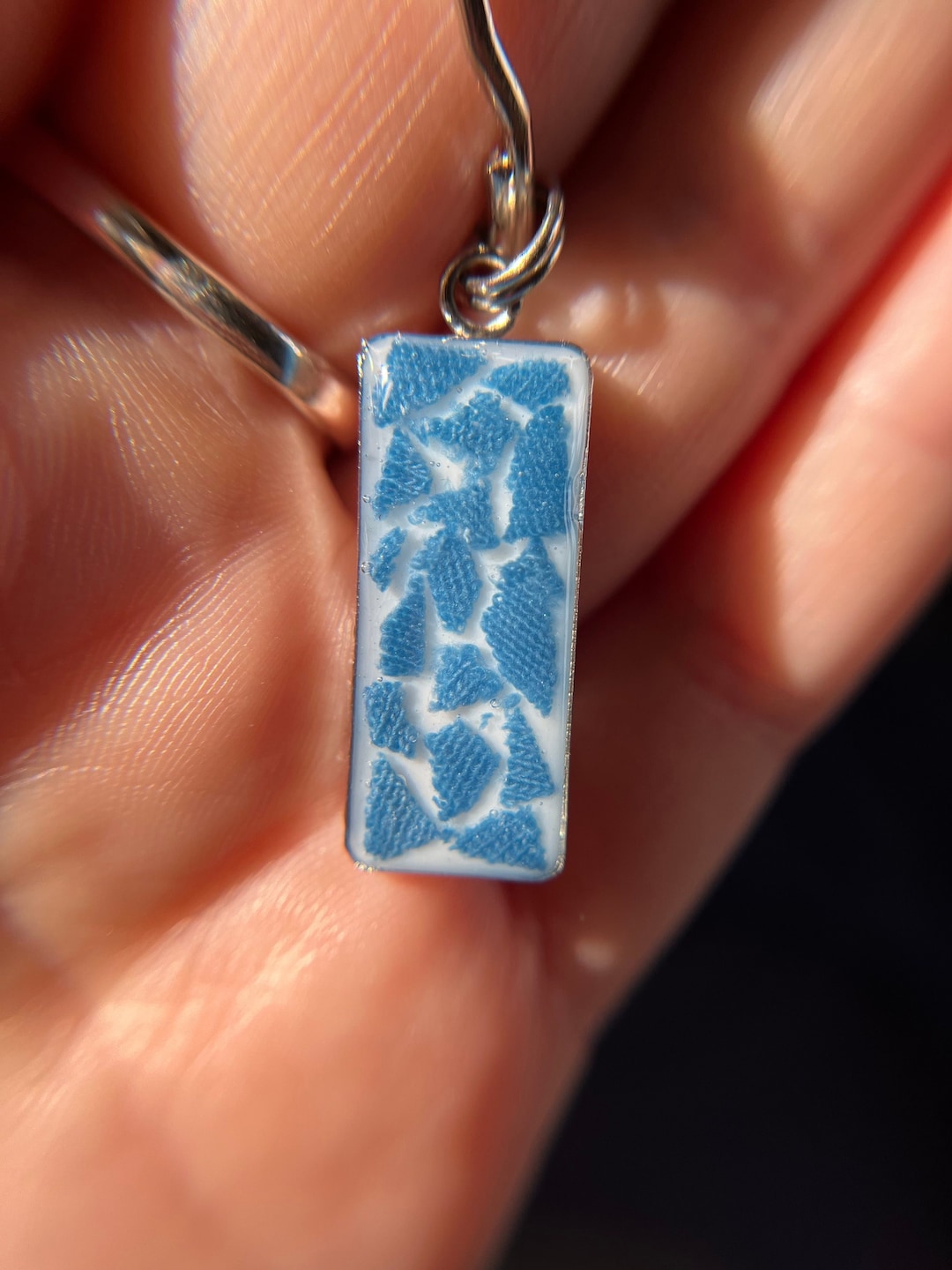 Memorial Fabric Keychain | Clothing Keepsake | Keepsake Keychain ...