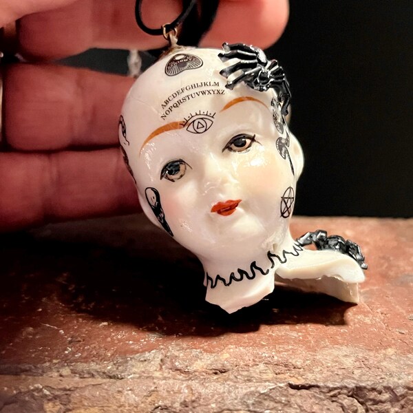 Doll Head Necklace - Etsy