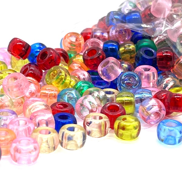 Acrylic Pony Beads - Etsy