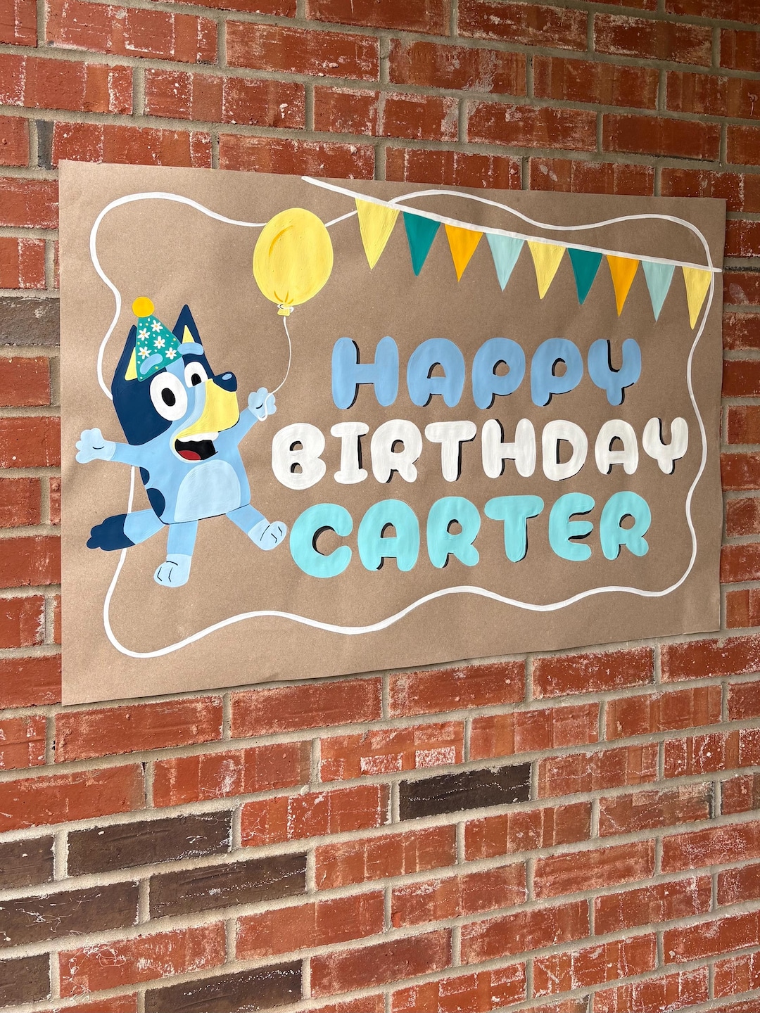 Custom Character Banners –children's Party Banner, Personalized Party ...