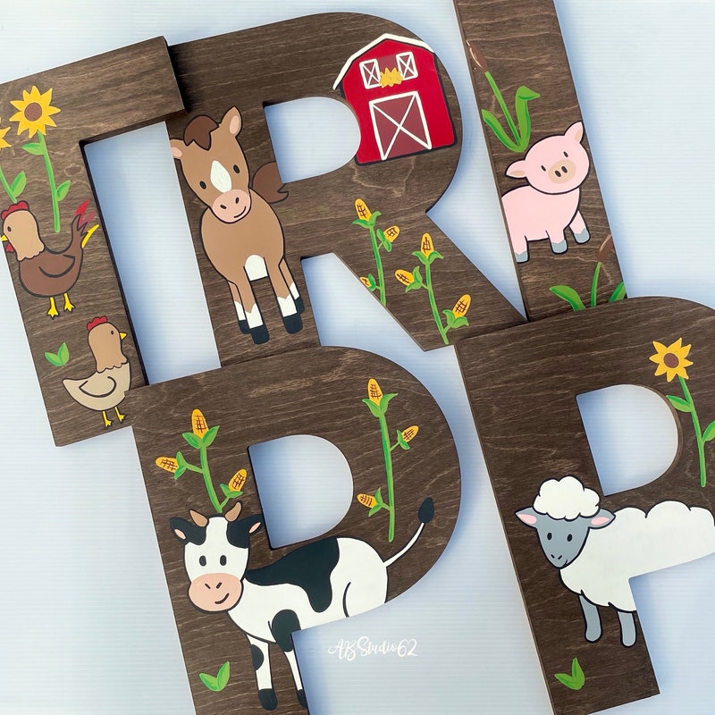 Nursery Letters - Etsy