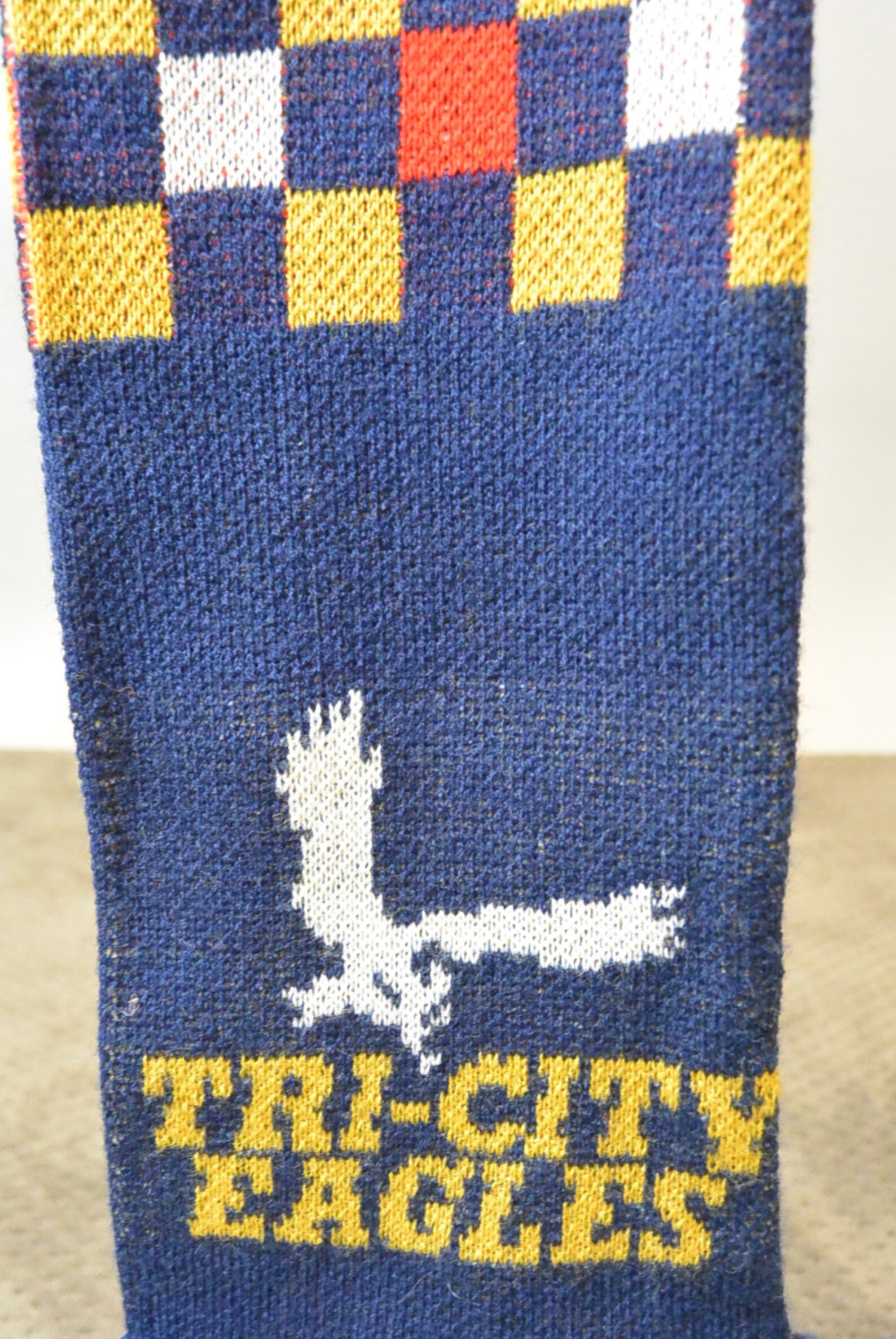 Vintage 60s Scarf// Colorful 60s Scarf// Vintage Winter Scarf F1 - Etsy