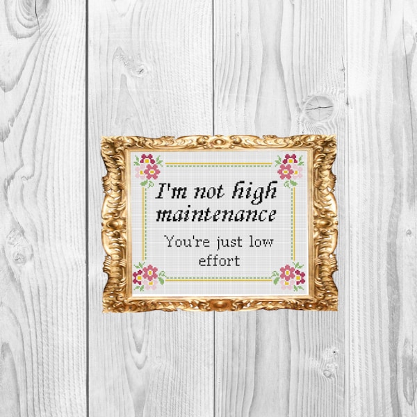 Low Maintenance - Etsy