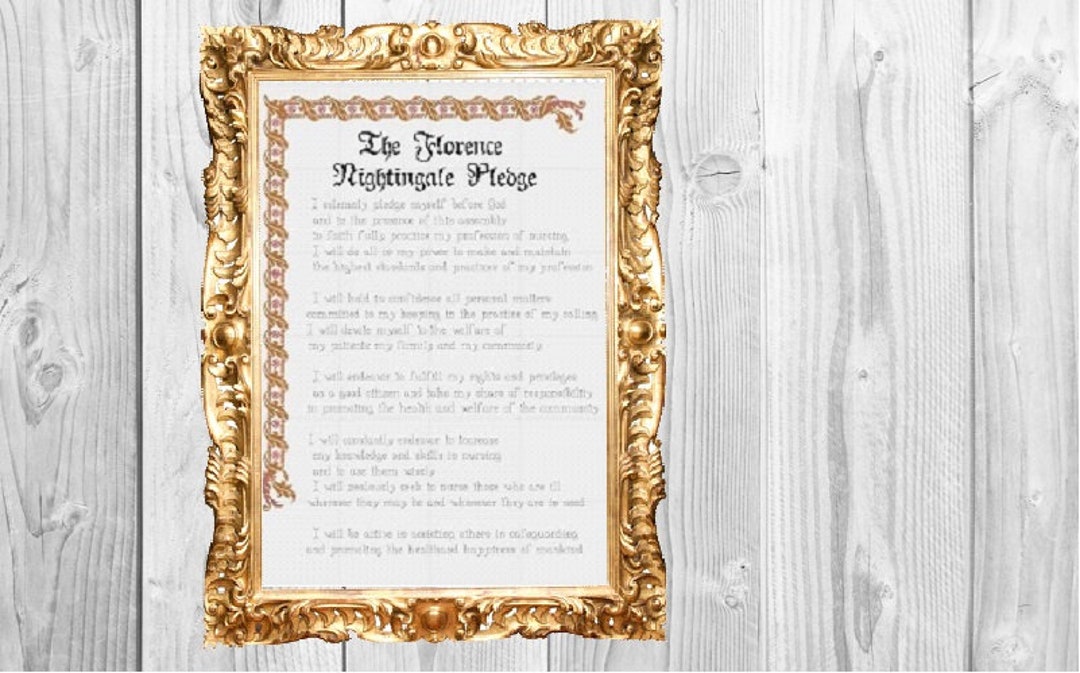 Florence Nightingale Pledge - Nurse Hospital Nursing Funny Work ...
