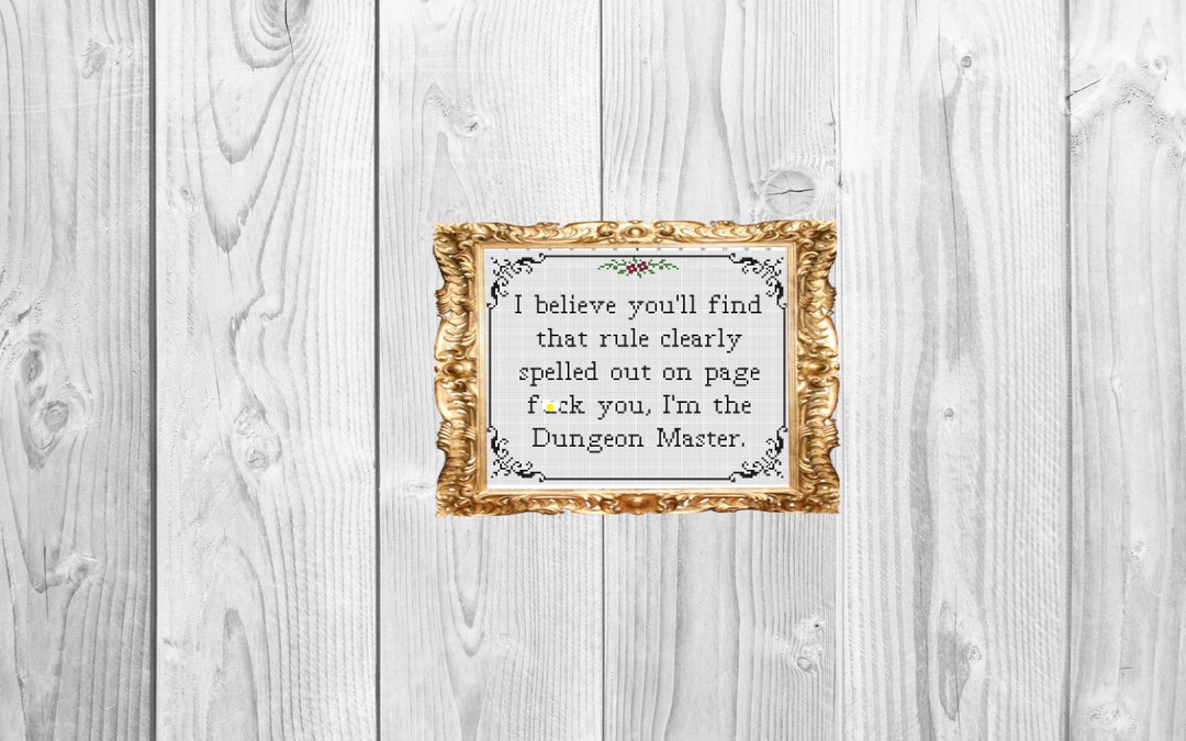 I Believe You Will Find That Rule Clearly Spelled Out on Page F*ck You ...