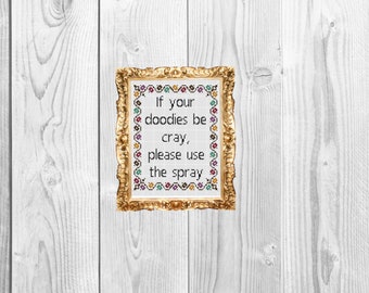 Please Spray Bathroom Sign - Etsy
