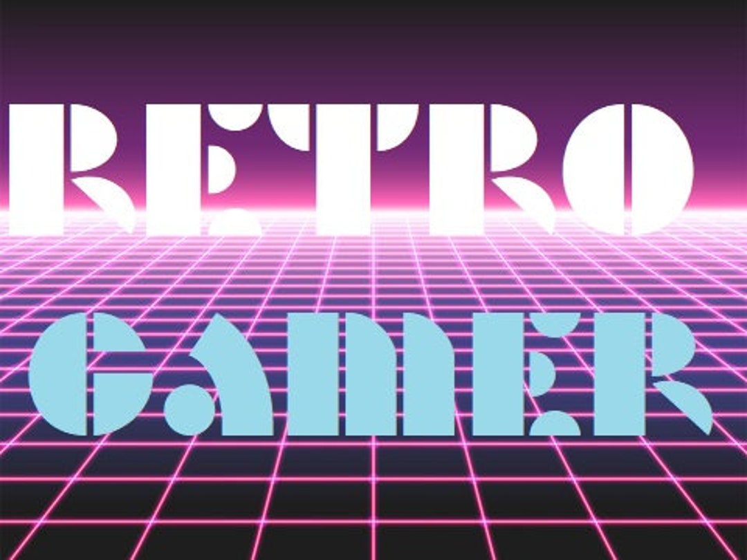 Retro Gamer Font Collection - Nerdy Geek Cross Stitch Pattern - Instant ...