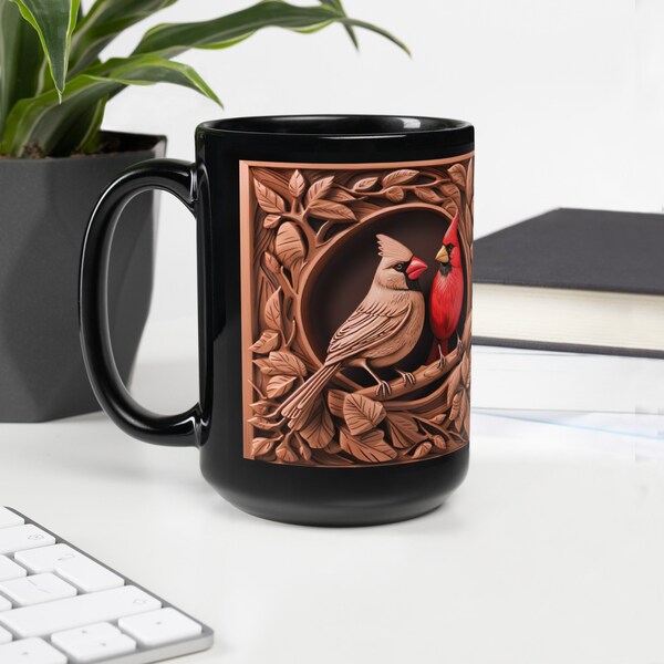 Cardinal Coffee Mug - Etsy