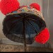 C.1930s Yao (mien) Tribe Child’s Hat Embroidered Pompoms Textile Art ...