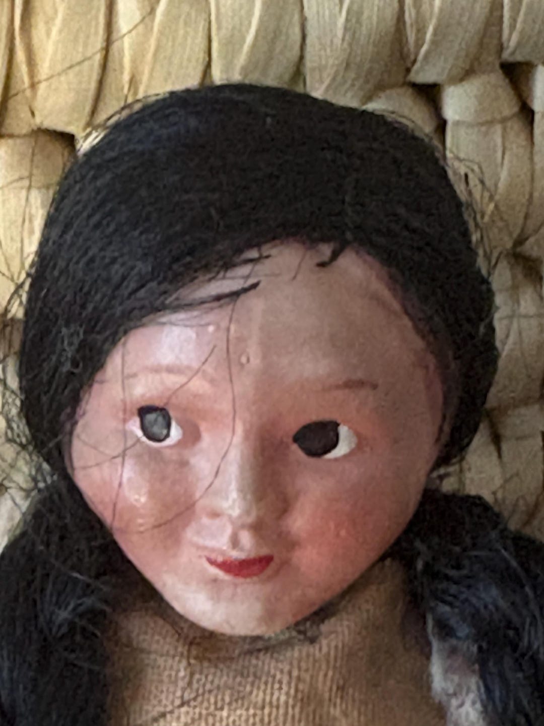 Skookum Native American Doll With Celluloid Head, 4” Height, 4” Width. - Etsy