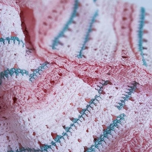 Mermaids and Waves Baby Blanket Intermediate Crochet Pattern - Etsy