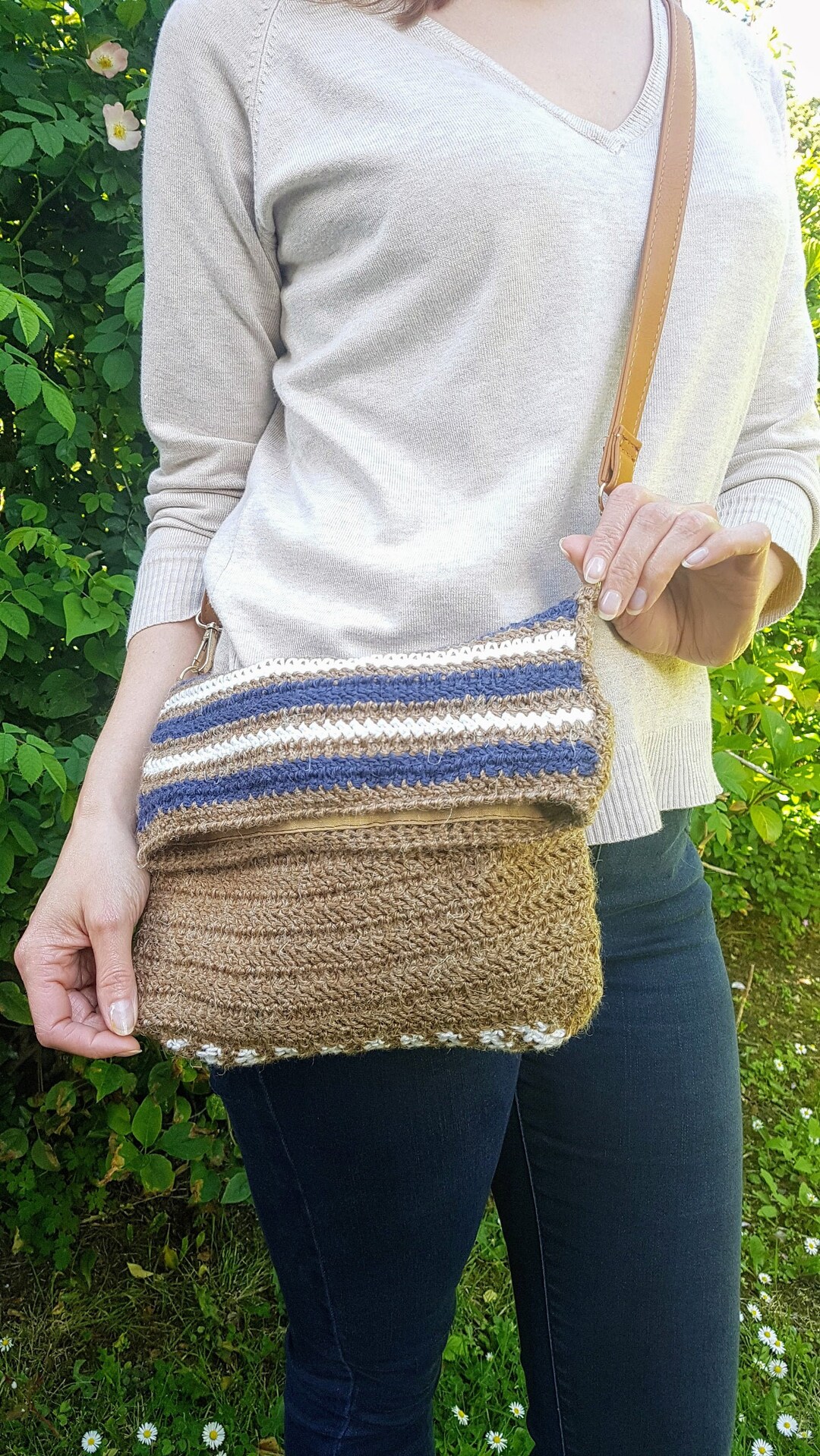 Cute Pocket Bag - Easy Crochet Pattern - Etsy UK