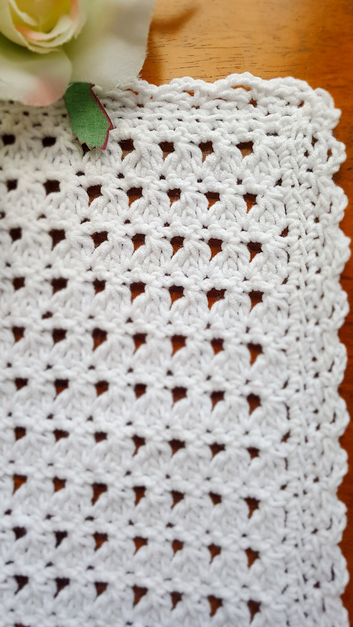 Sheaf Stitch Dishcloth Simple Crochet Pattern | Etsy UK