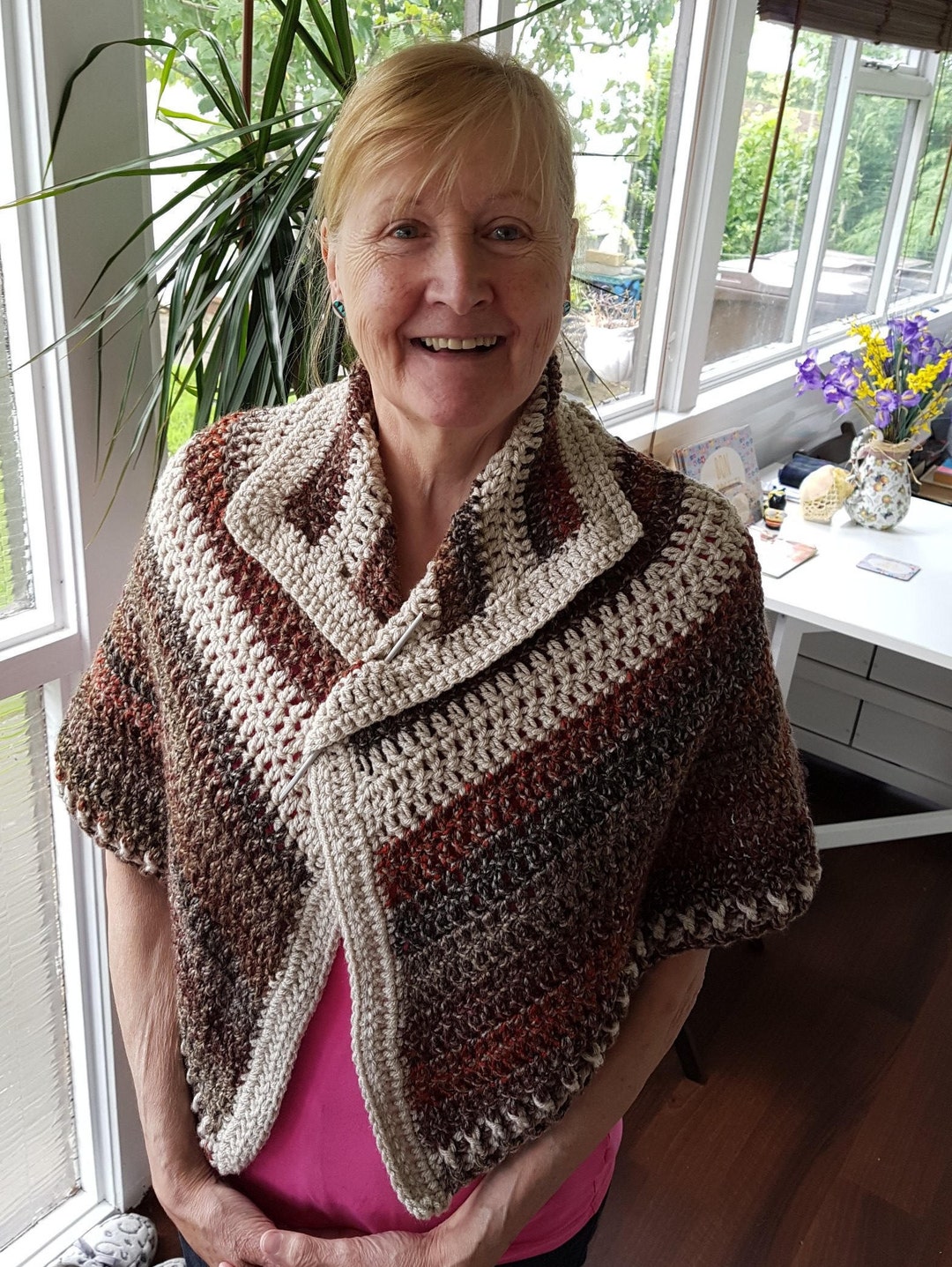 Nancy's Hug Shawl - Easy Crochet Pattern - Etsy