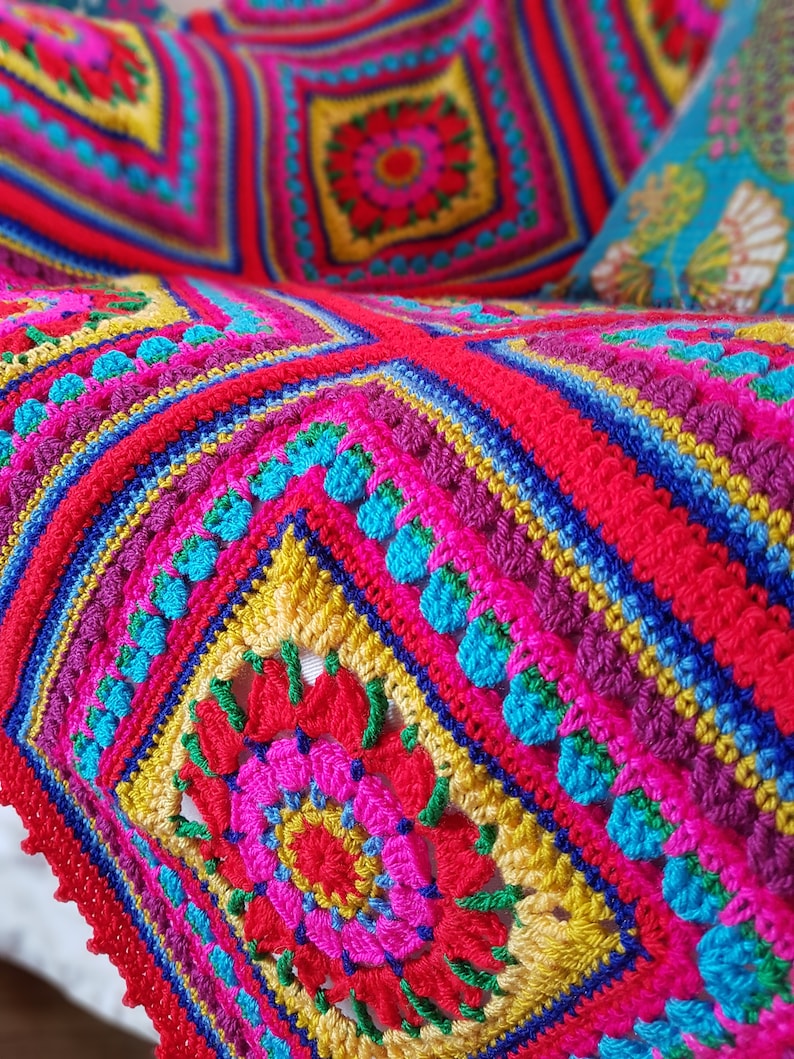 Journey East Crochet Blanket Pattern - Etsy UK