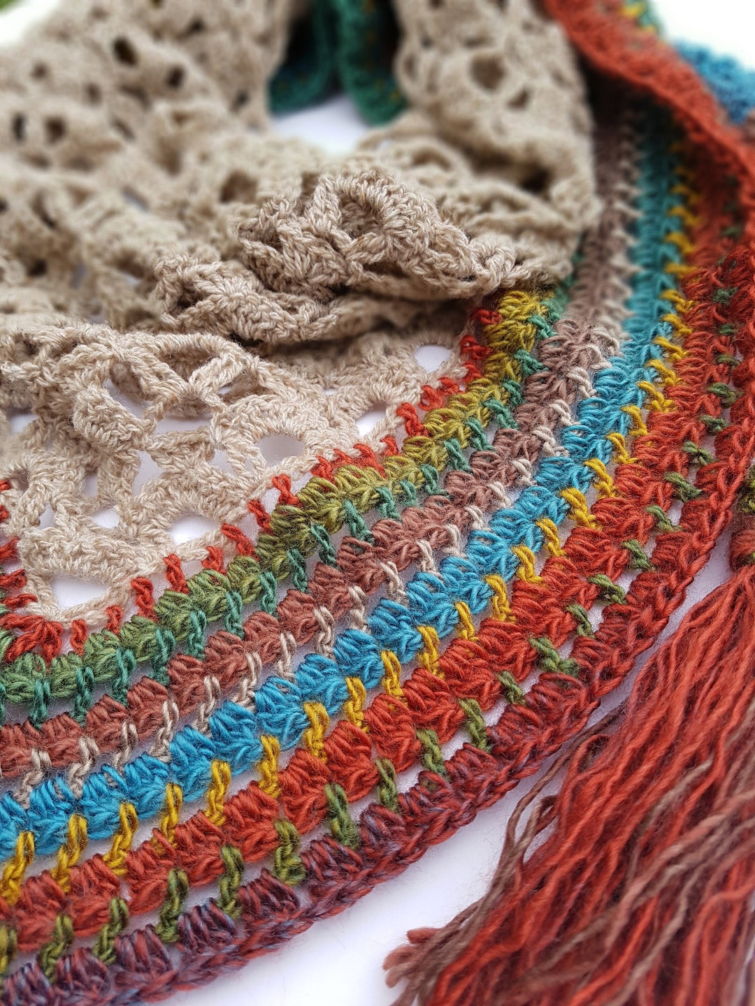 Coffee in Copenhagen Shawl Crochet Pattern - Etsy UK