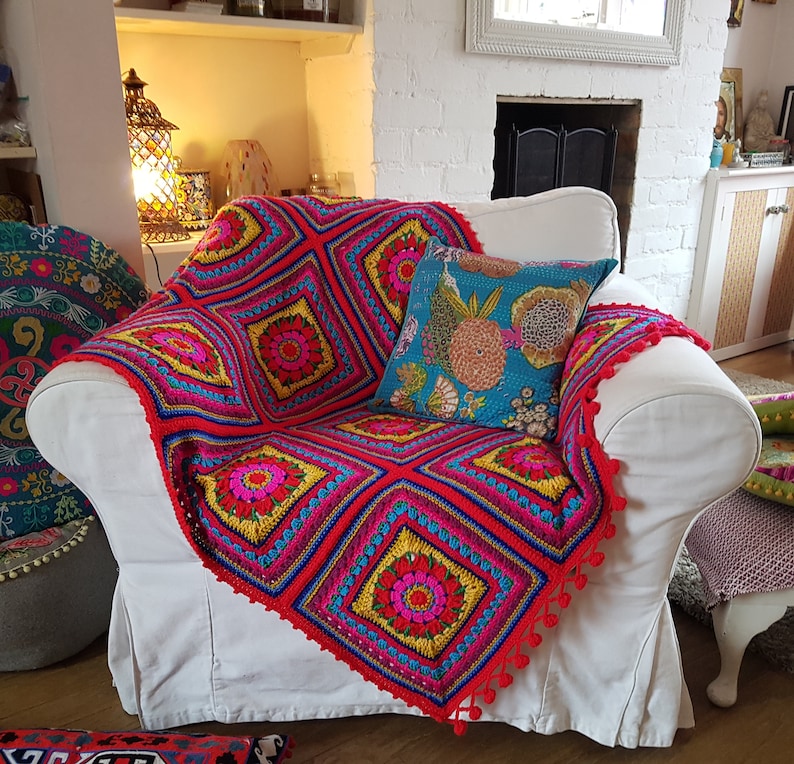 Journey East Crochet Blanket Pattern | Etsy