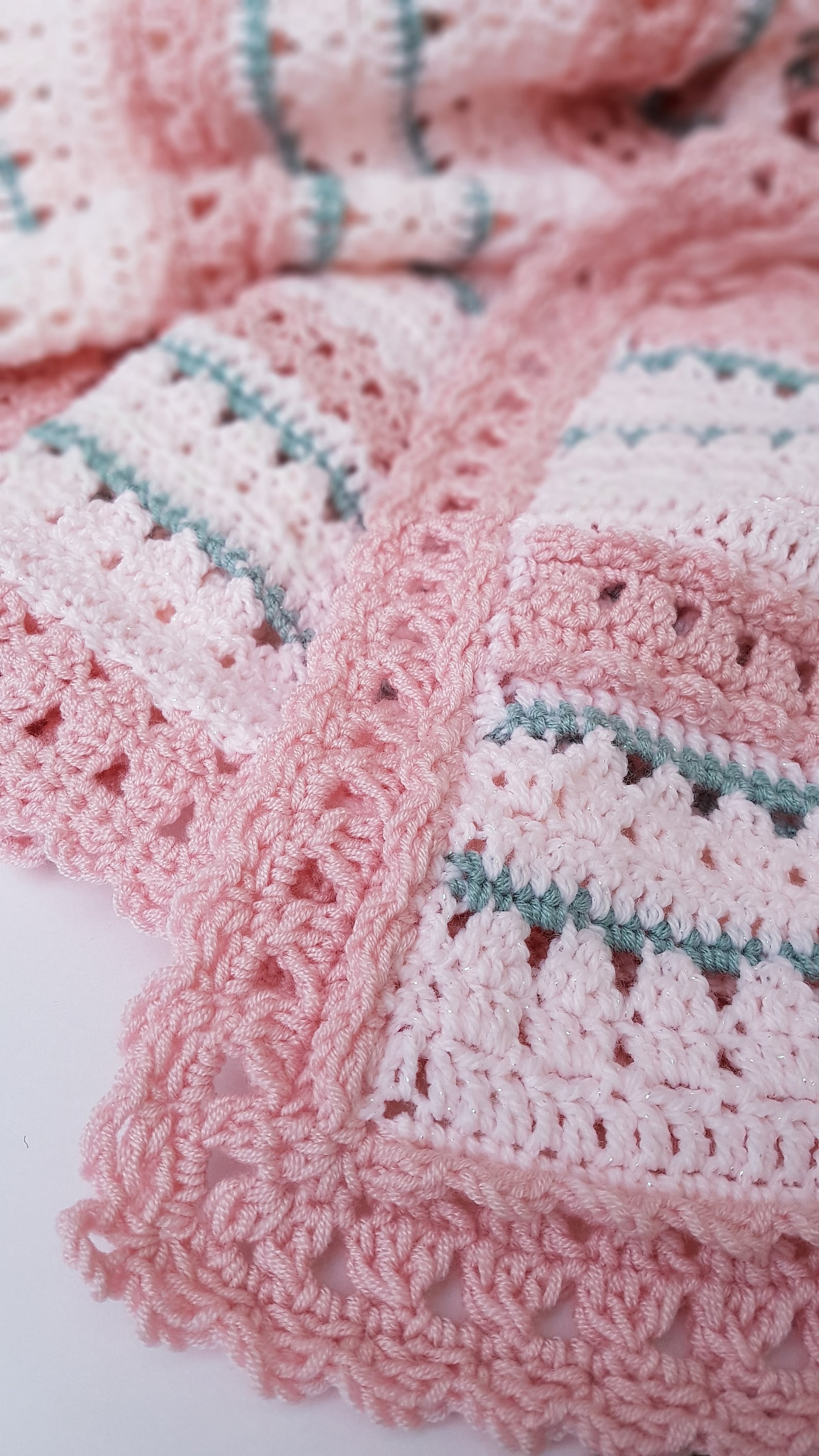 Mermaids and Waves Baby Blanket Intermediate Crochet Pattern - Etsy Canada