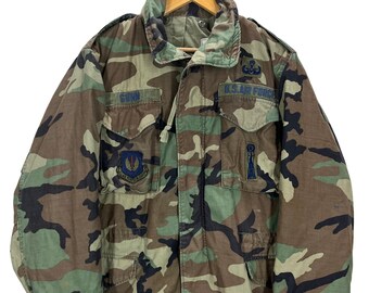 Vintage 90's USAF Air Force CWU-27/P Green Aramid Flight Suit Coveralls ...