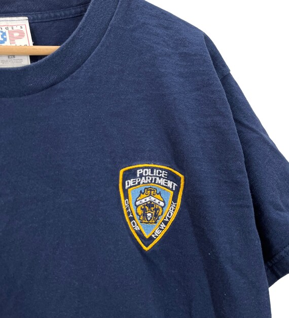 Vintage 90's New York City Police Department Embroide… - Gem