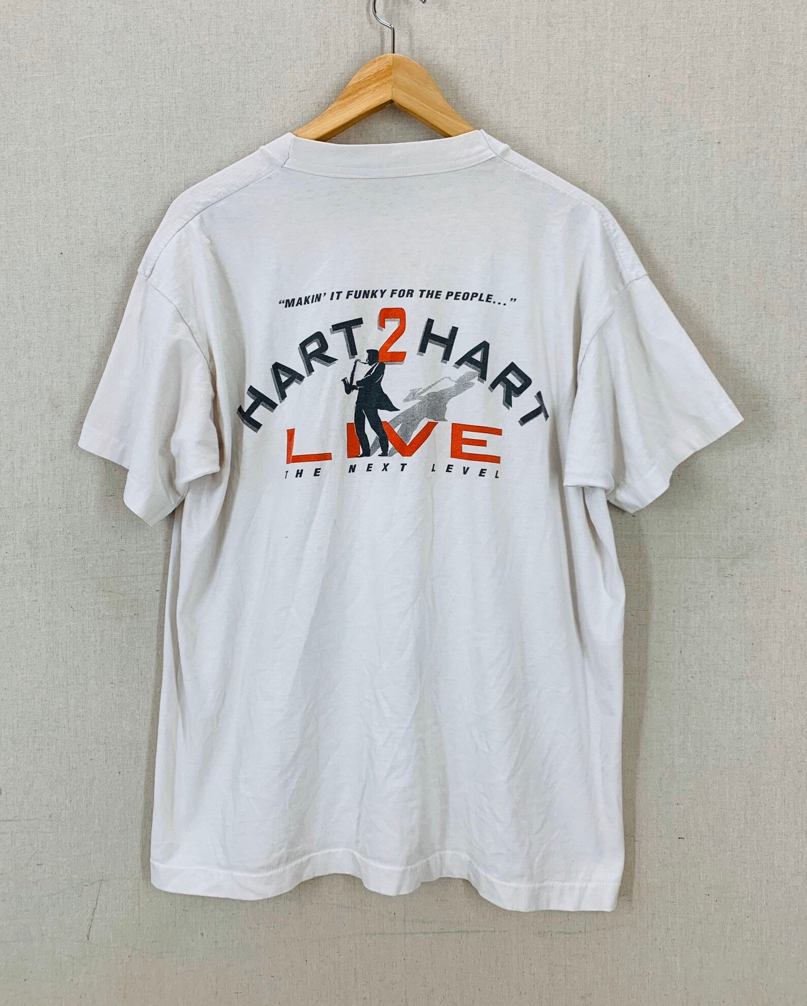 Vintage 90's Hart 2 Hart Live Band T-shirt XL - Etsy UK