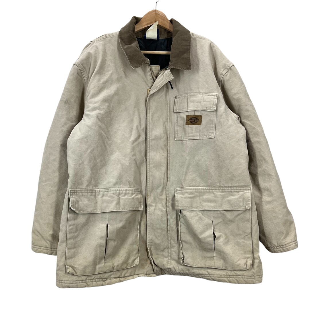 Vintage Distressed Dickies Insulated Chore Jacket Fits XL - Etsy
