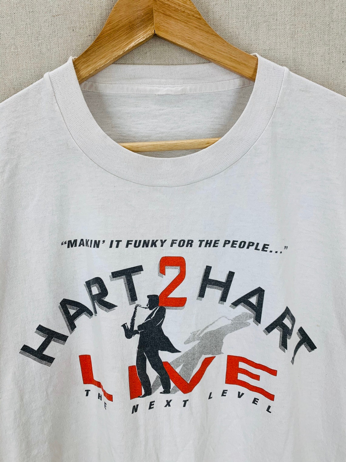 Vintage 90's Hart 2 Hart Live Band T-shirt XL - Etsy UK