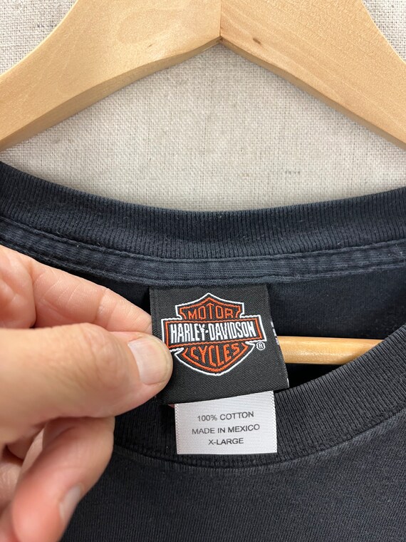 Vintage Harley Davidson Hog Motorcycle T-Shirt XL - Gem