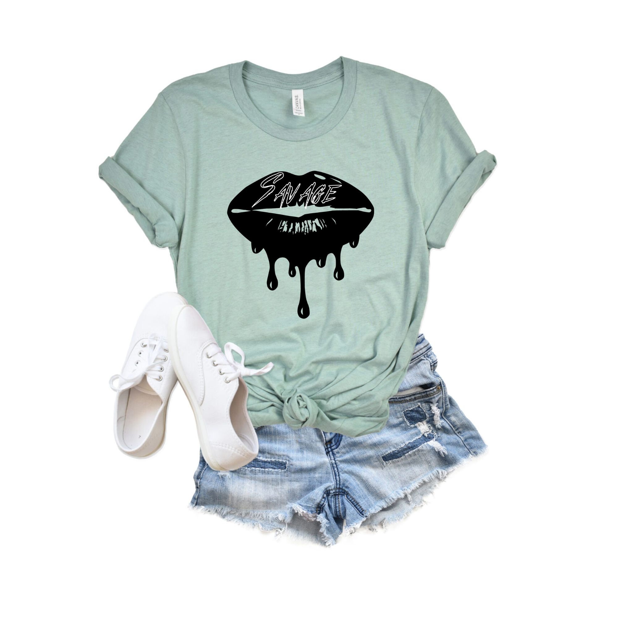 Savage SVG, PNG, JPG File - Etsy