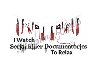 Serial Killer Svg - Etsy