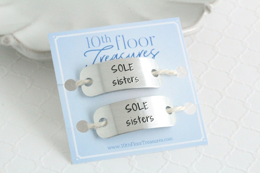 Sole Sisters Shoe Tags, Gift for Runners, Running Friends, Marathons - Etsy