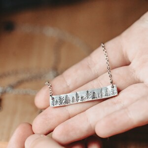 Forest Jewelry, Tree Necklace, Forest Ring, Gift for Nature Lover - Etsy