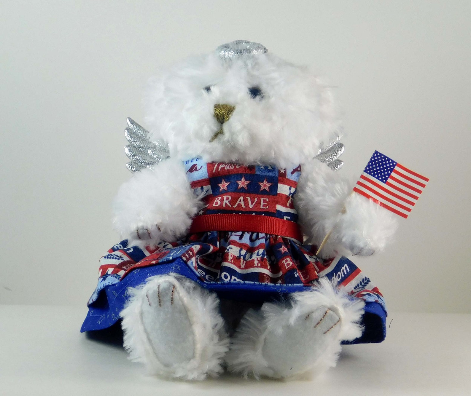 Patriotic Decoration and Home Décor Patriotic Teddy Bear | Etsy