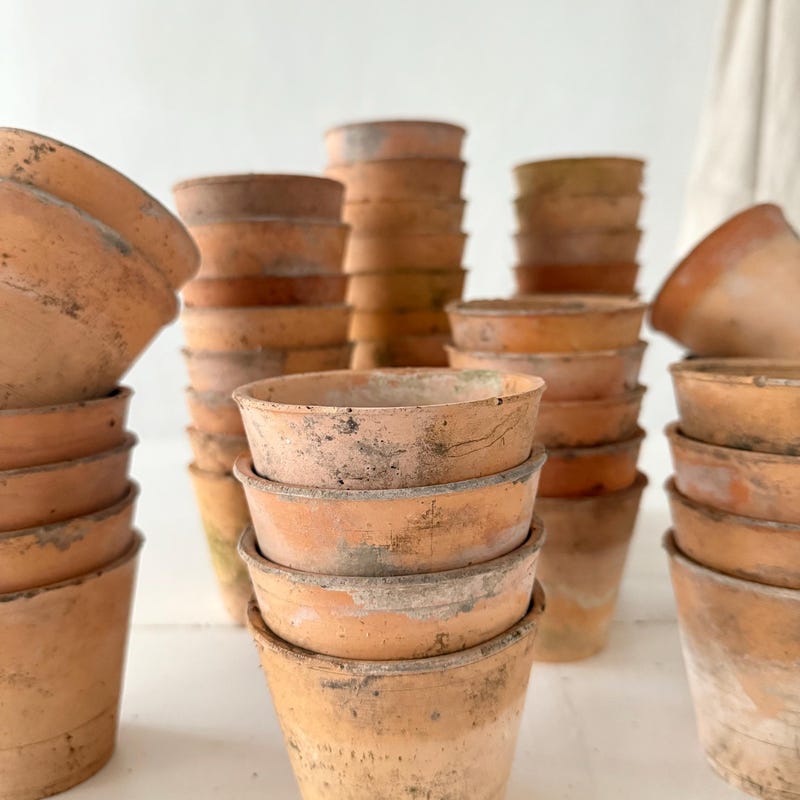 French Clay Pots - Etsy