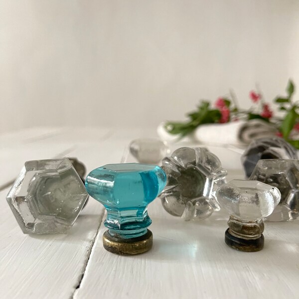 Antique Glass Door Knobs - Etsy