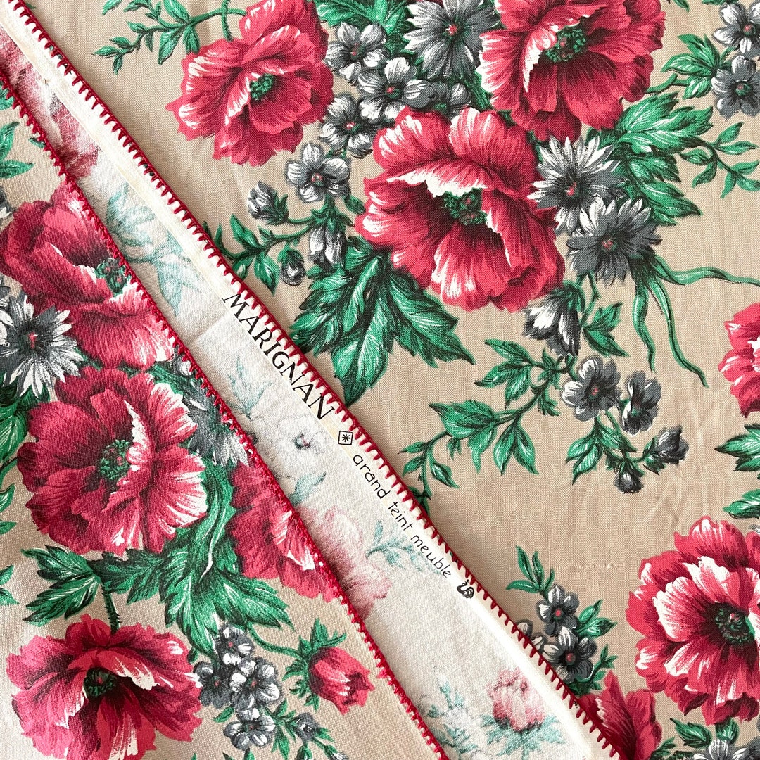 Large French Vintage 'marignan' Panel - Etsy