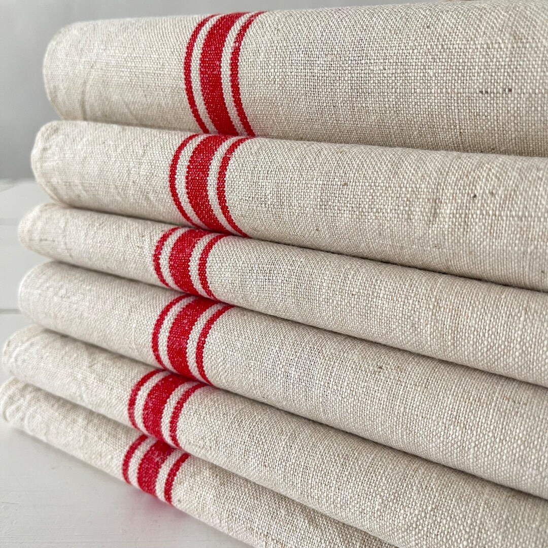 French Antique Pure Linen Torchon 'FL' Monogram - Etsy