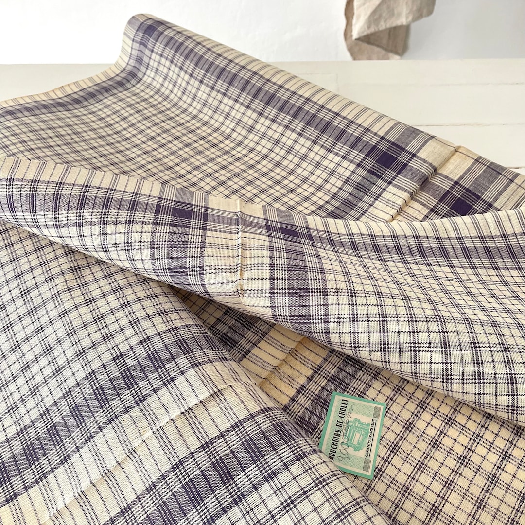 French Antique CHOLET Linen, Crafting, Handkerchiefs - Etsy