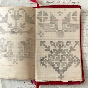 French Vintage Filet Pattern Book 4 Filet - Etsy