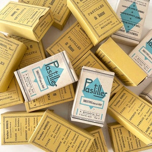 5 French Vintage 'pastilles' Boxes - Etsy