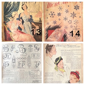 Mid Century French 'mon Ouvrage' Magazine - Etsy