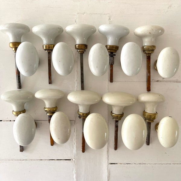 Porcelain Door Knobs - Etsy