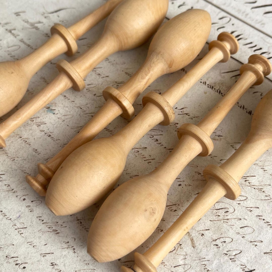 6 French Antique Lace Bobbins, Spindles - Etsy