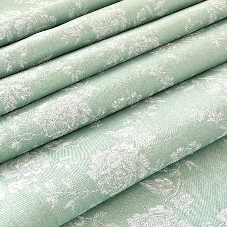 French Vintage Linen Damask Toile De Matelas New Old Stock - Etsy