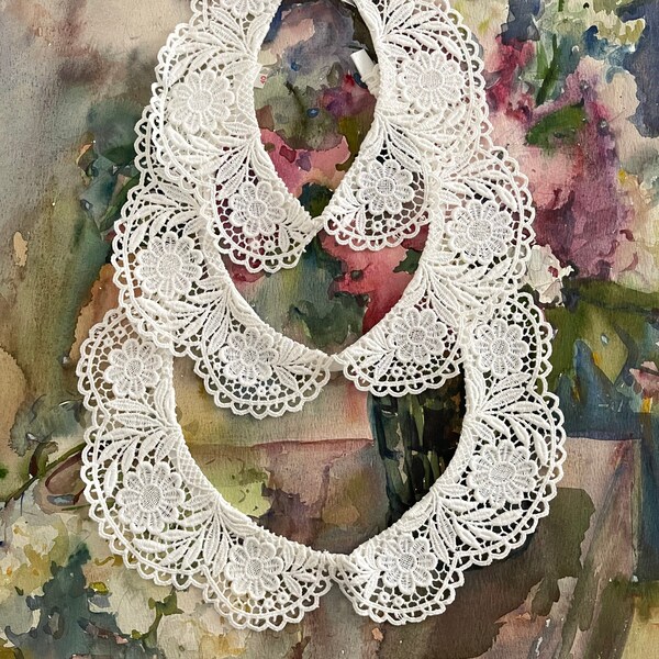 Antique Lace Collar - Etsy