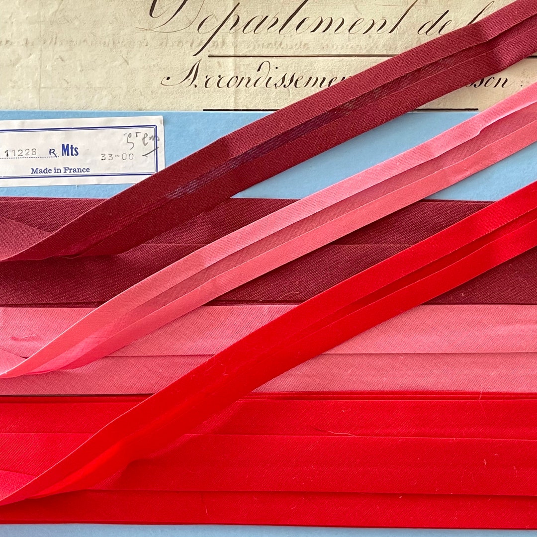 13 Yards of French Bias Tape, New Old Stock - Etsy