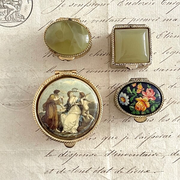 Decorative Pill Box - Etsy