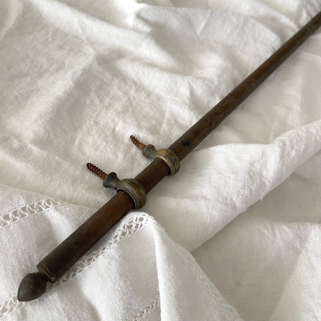 23 French Antique Cafe Rod Pot Rack Stair Rod With - Etsy